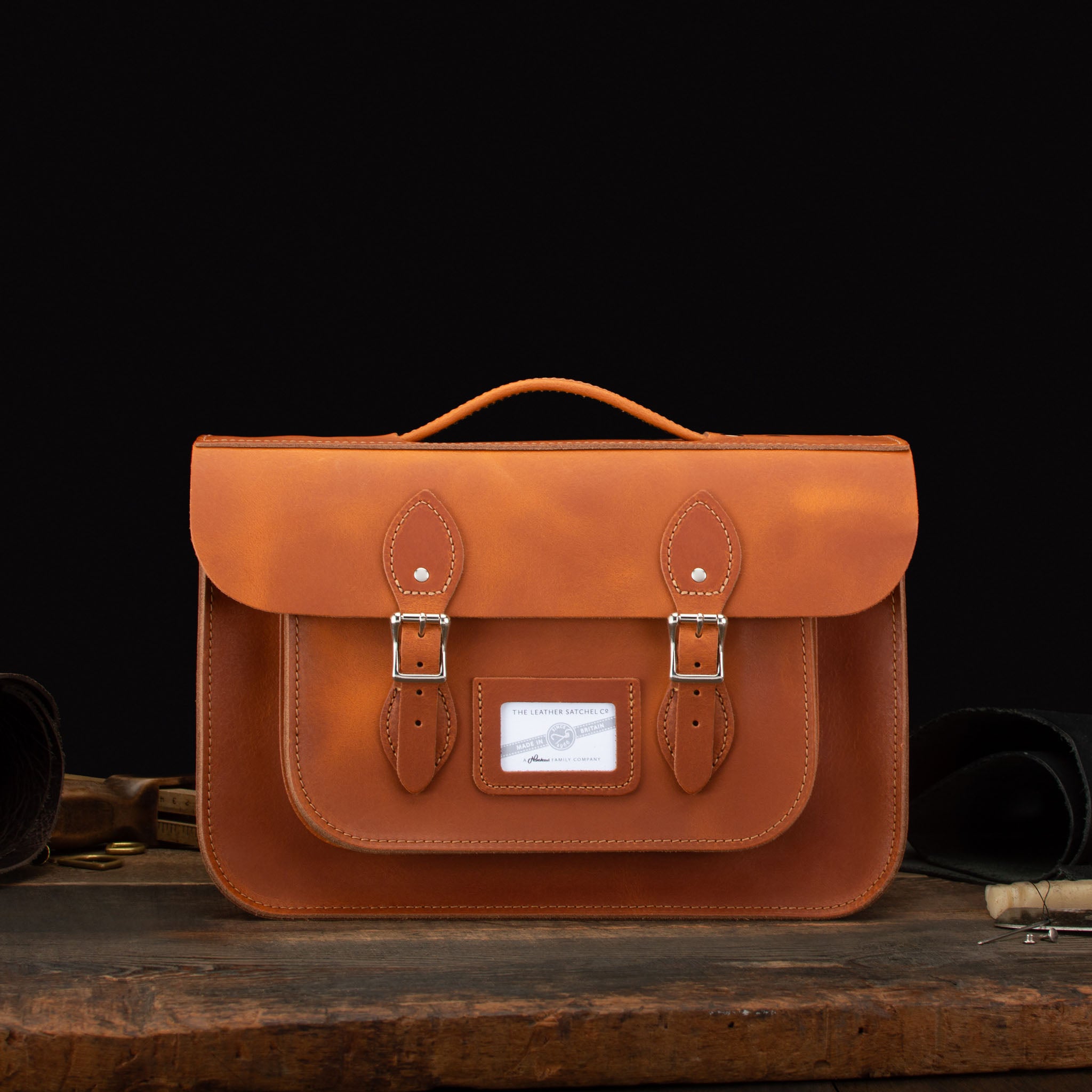 14 Inch Briefcase Satchel | The Leather Satchel Co. – The Leather ...