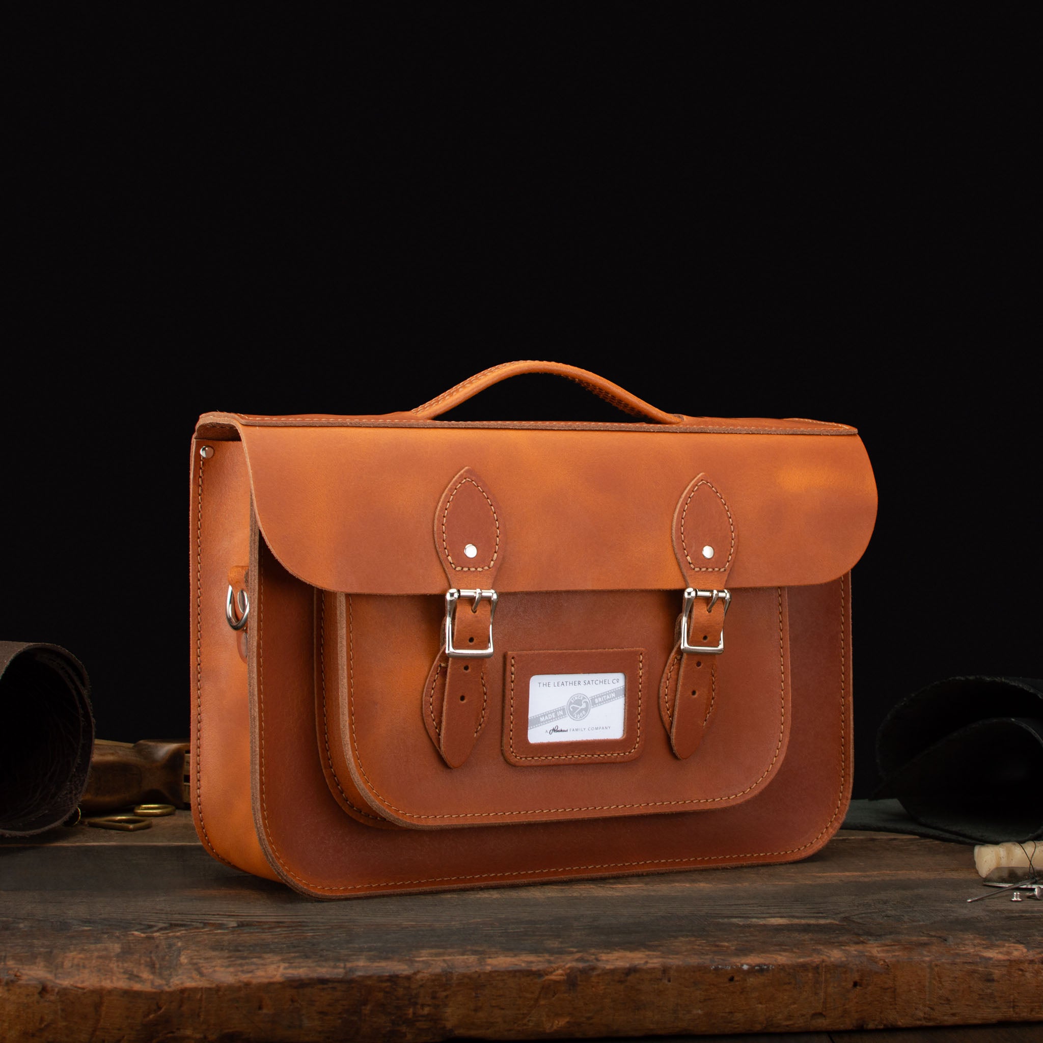 14 Inch Briefcase Satchel | The Leather Satchel Co. – The Leather ...