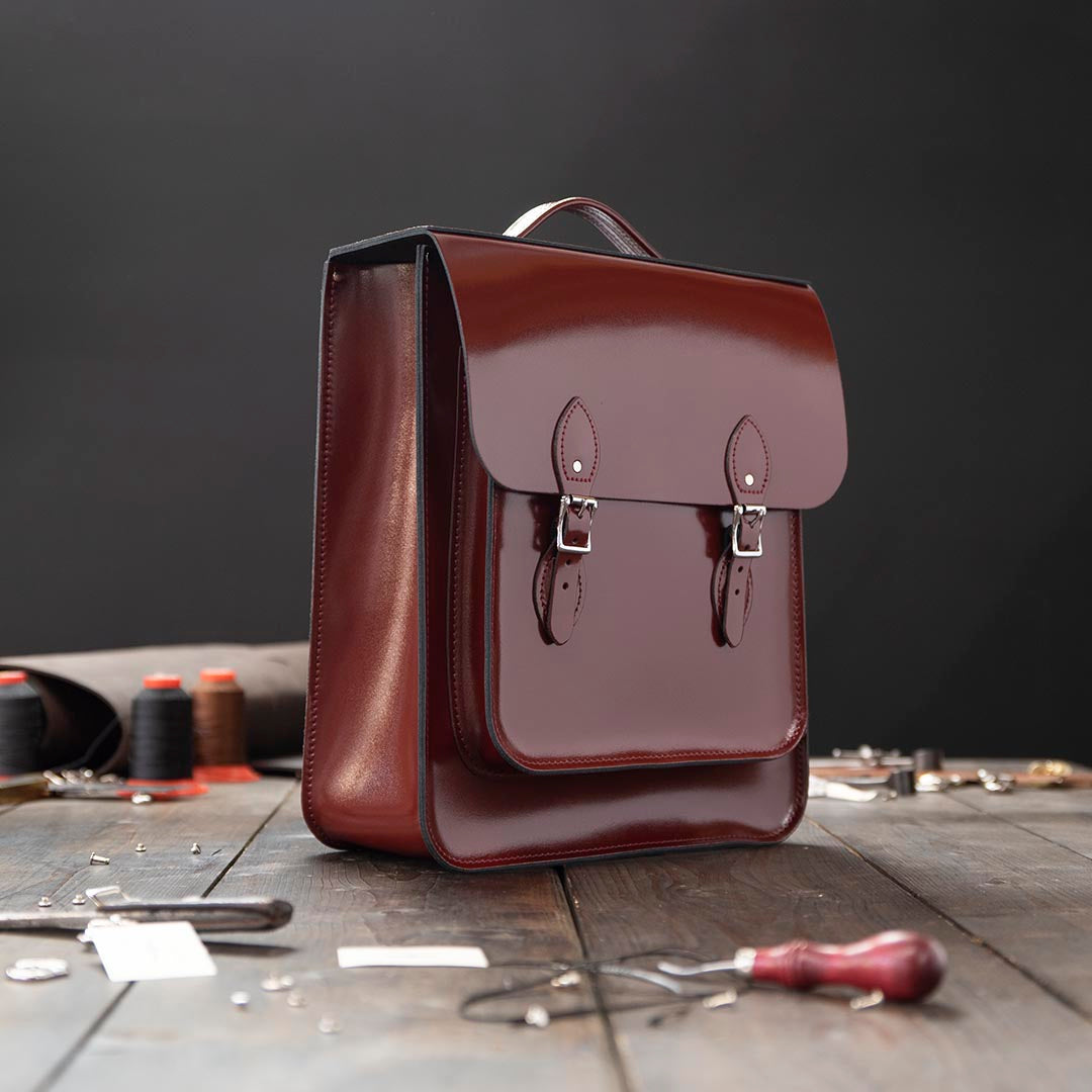 Large Leather Backpack (Portrait) | The Leather Satchel Co. – The ...