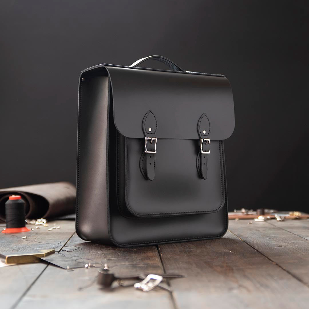 Large Leather Backpack (Portrait) | The Leather Satchel Co. – The ...