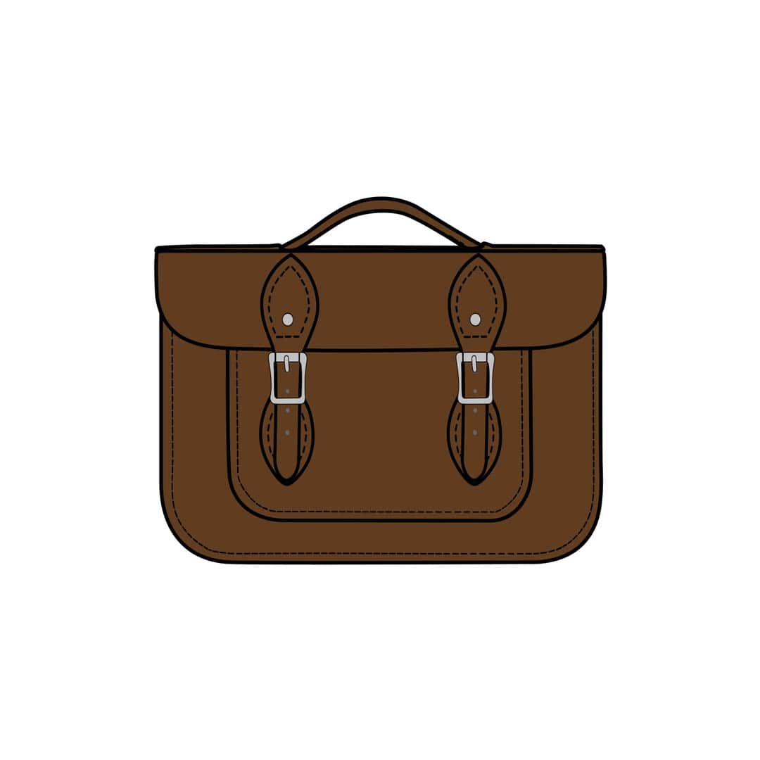 11 Inch Briefcase Satchel | The Leather Satchel Co. – The Leather ...