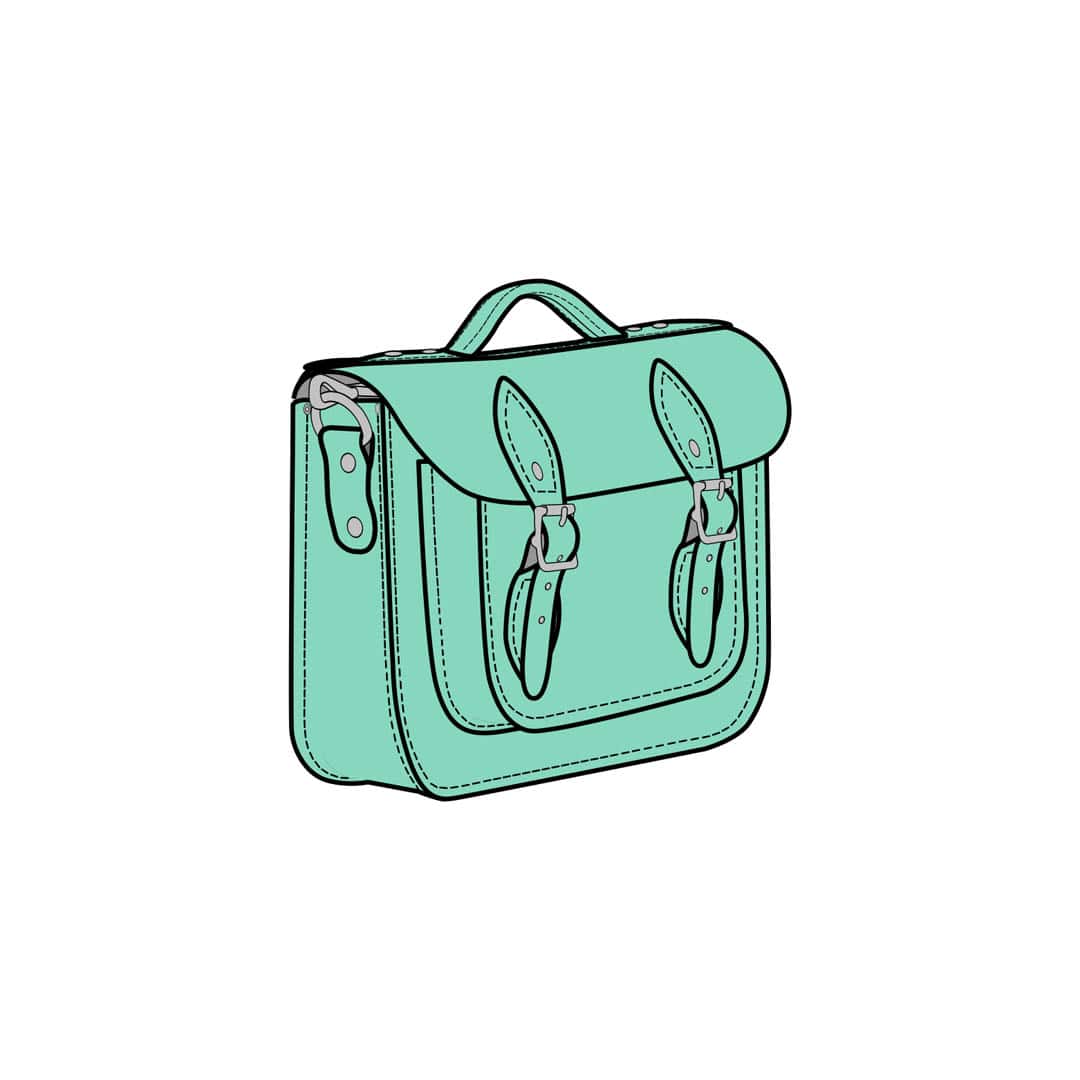 11 Inch Briefcase Satchel | The Leather Satchel Co. – The Leather ...