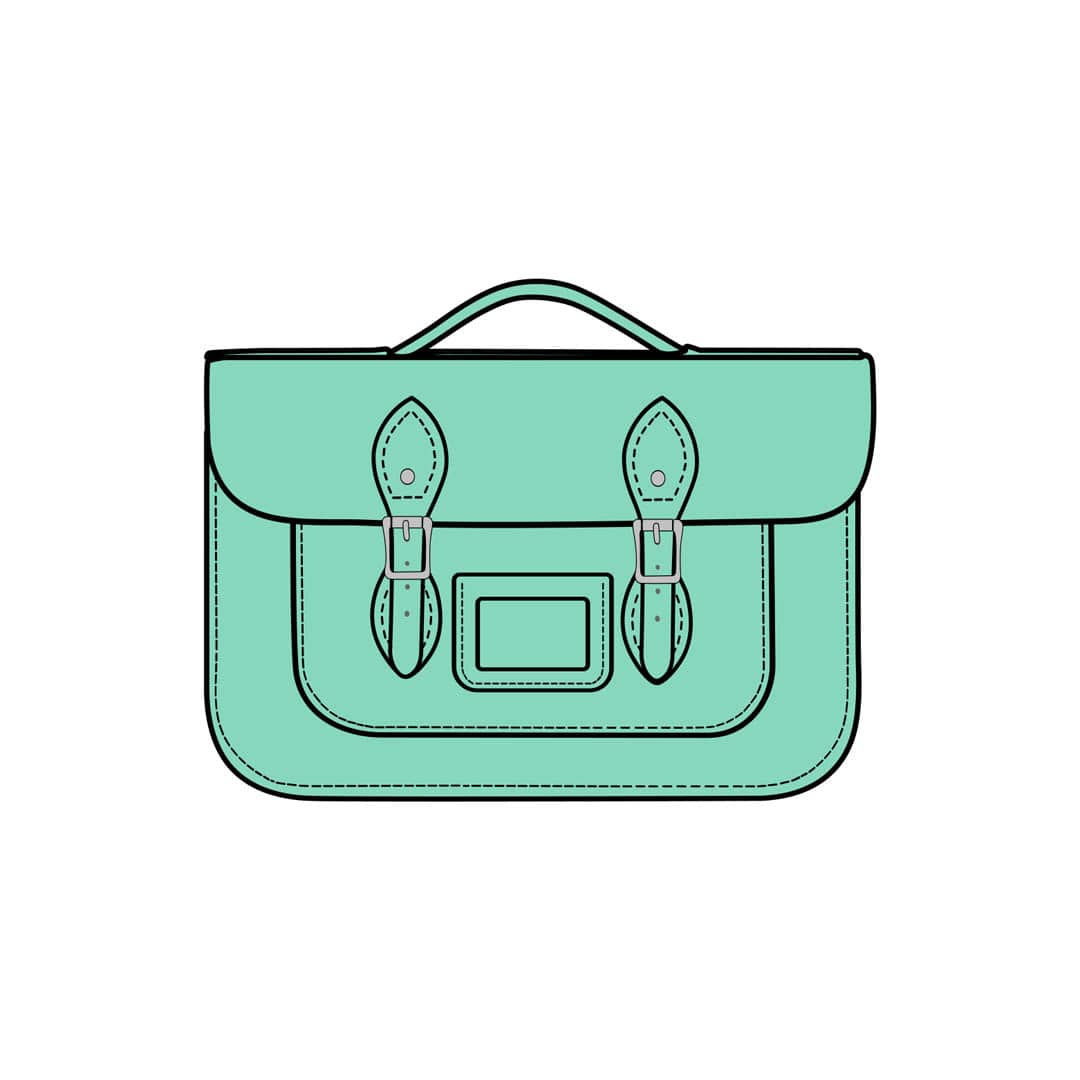 14 Inch Briefcase Satchel | The Leather Satchel Co. – The Leather ...