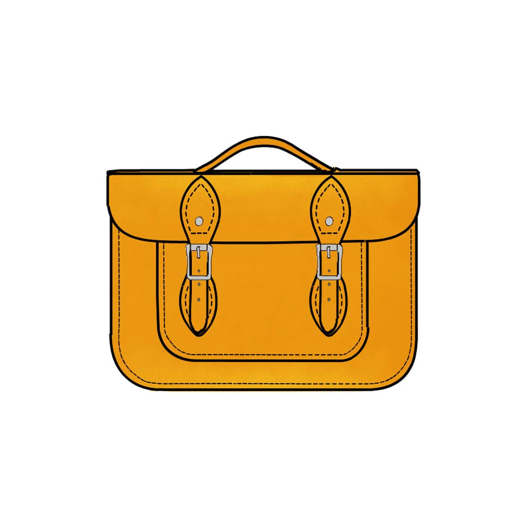 11 Inch Briefcase Satchel | The Leather Satchel Co. – The Leather ...
