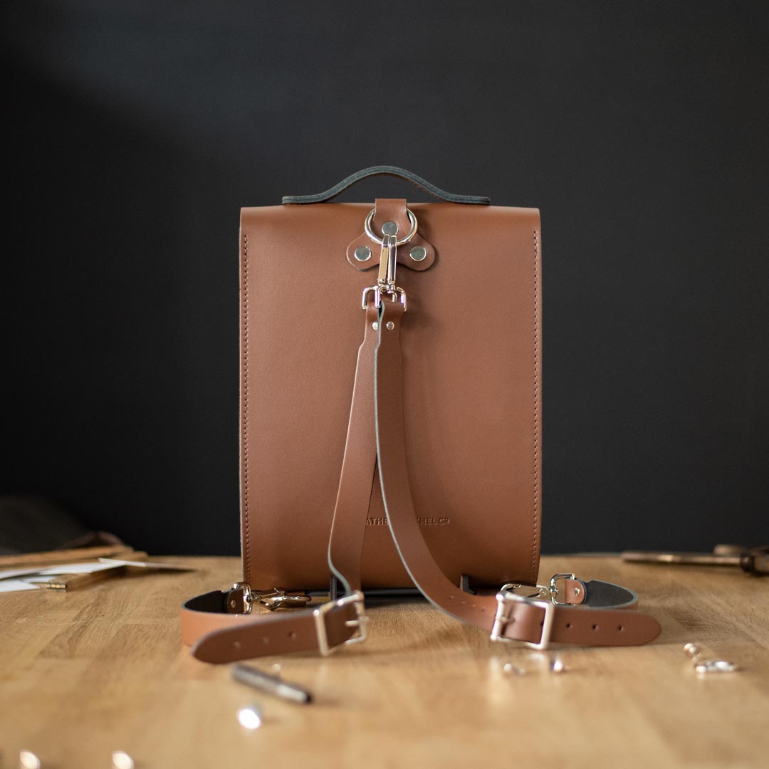Mini Leather Backpack (Windsor) | The Leather Satchel Co. – The Leather ...